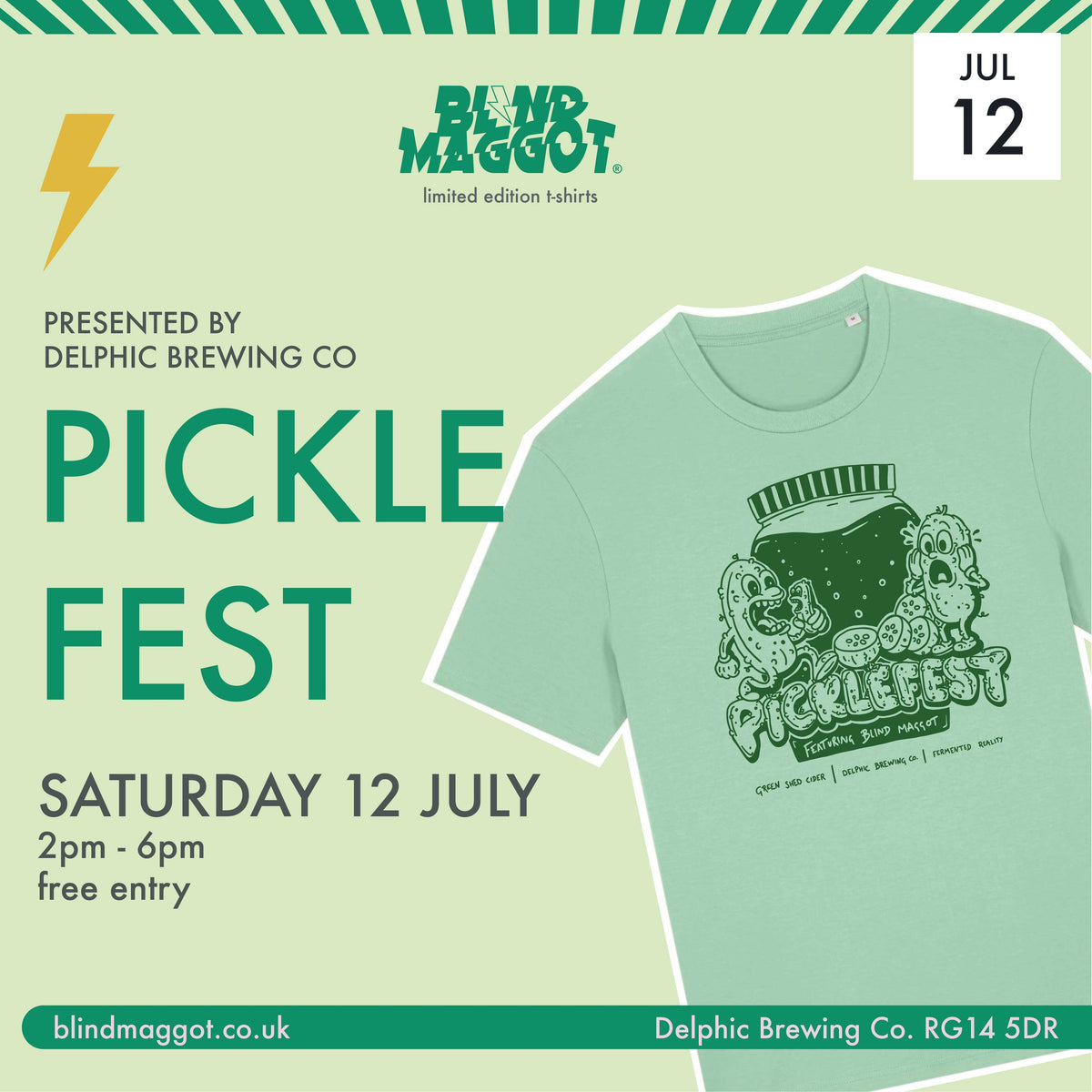 Picklefest @ Delphic Brewing Co – Blind Maggot